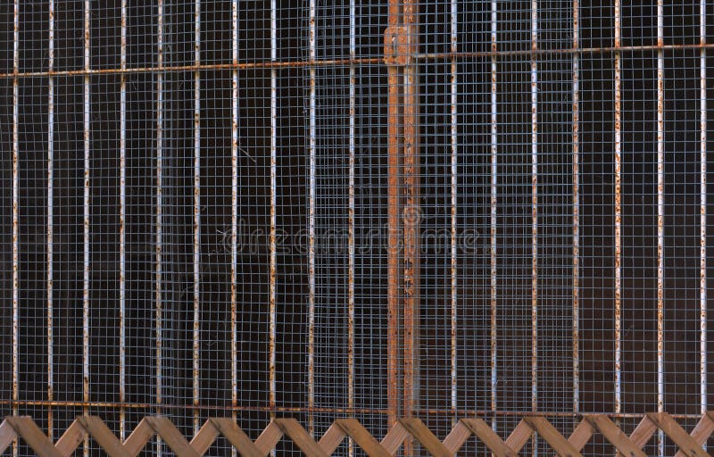 Parallel Fencing stock image. Image of fence, texture - 282683509