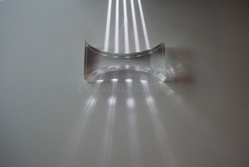 Parallel Light Passing through a Concave Lens is Refracted As If it ...