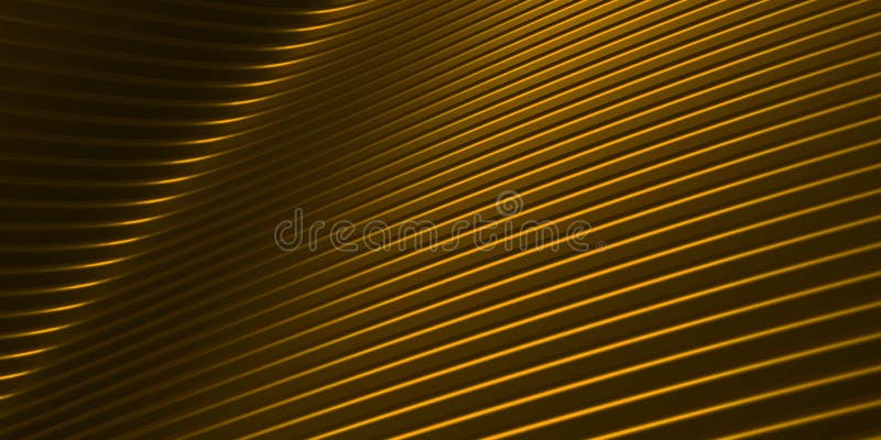 Parallel Lines Background Curve Distorted Shape Modern 3d Abstract ...