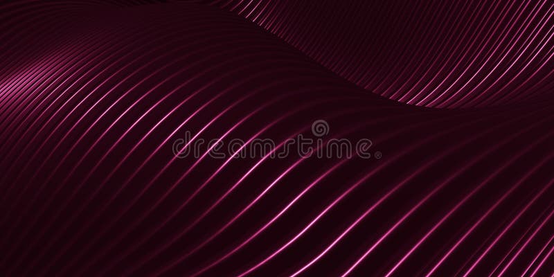 Parallel Lines Black Plastic Tube Texture Black Curve Distorted Shape ...
