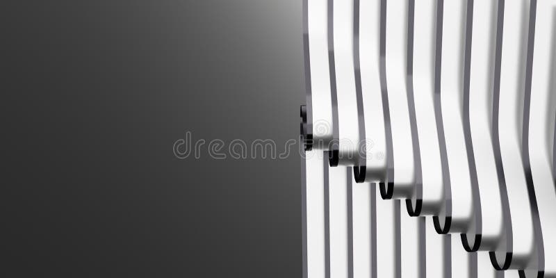 Parallel Lines Ribbon Background Shiny Curves Abstract Modern Shape 3d ...