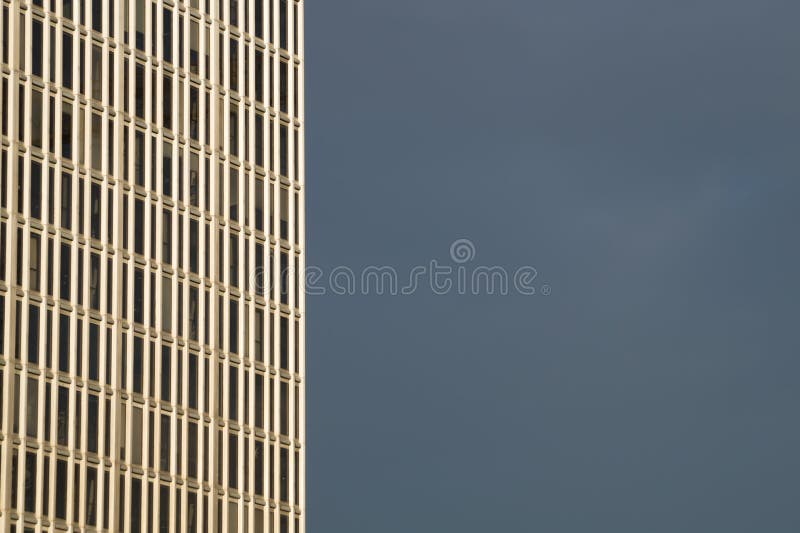 Parallel Lines of Windows. Abstract Building Background Stock Image ...