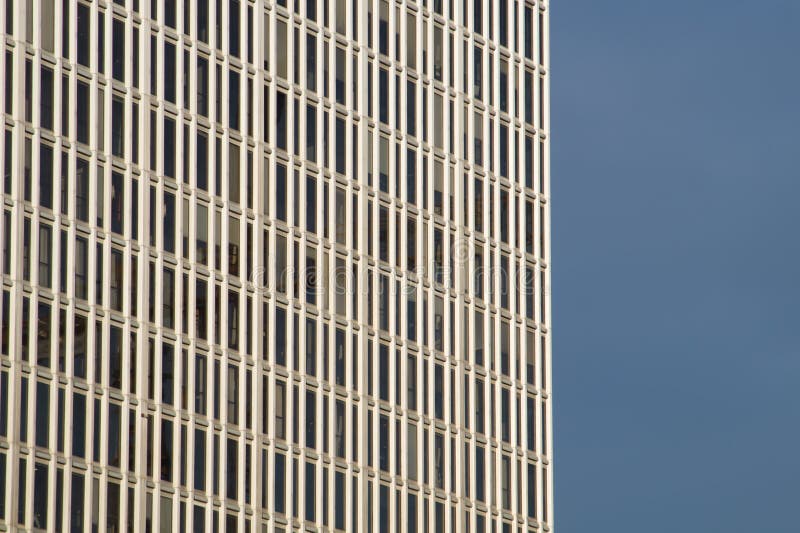 Parallel Lines of Windows. Abstract Building Background Stock Photo ...
