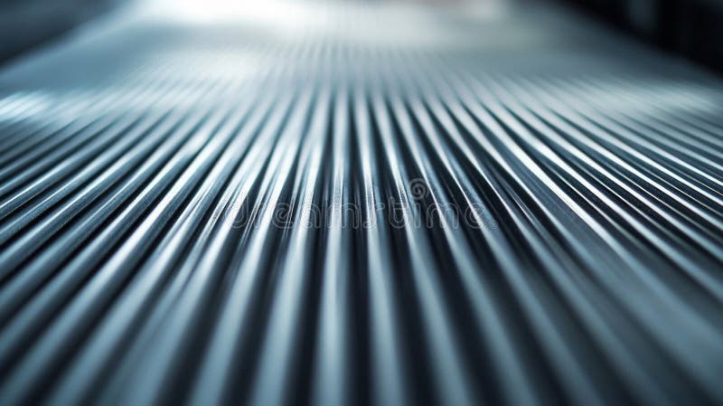 Parallel Metal Lines Texture Background Stock Illustration ...