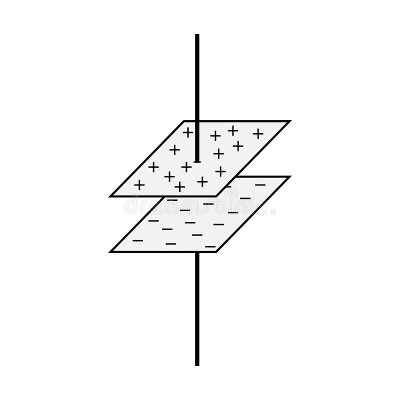 Parallel Plate Capacitor Stock Illustrations – 98 Parallel Plate ...