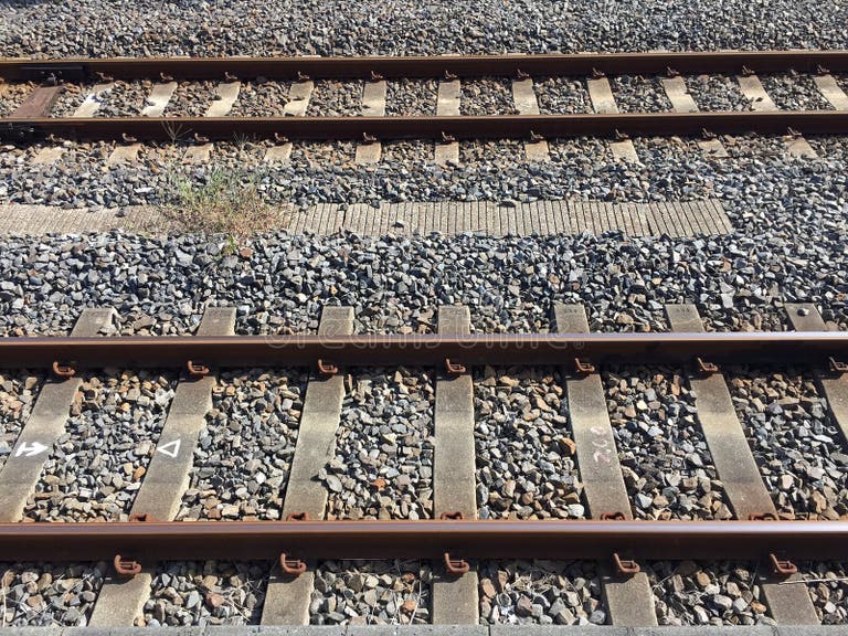 Seamless Train Track Texture Rail Stock Photos - Free & Royalty-Free ...