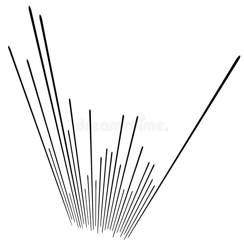 Parallel Straight Lines, Stripes in Perspective 3d Stock Vector ...