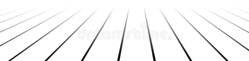 Parallel Straight Lines, Stripes in Perspective 3d Stock Vector ...