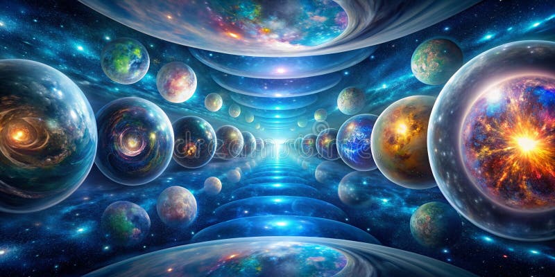 Parallel Universes Visualizations AI-Generated Content Stock ...