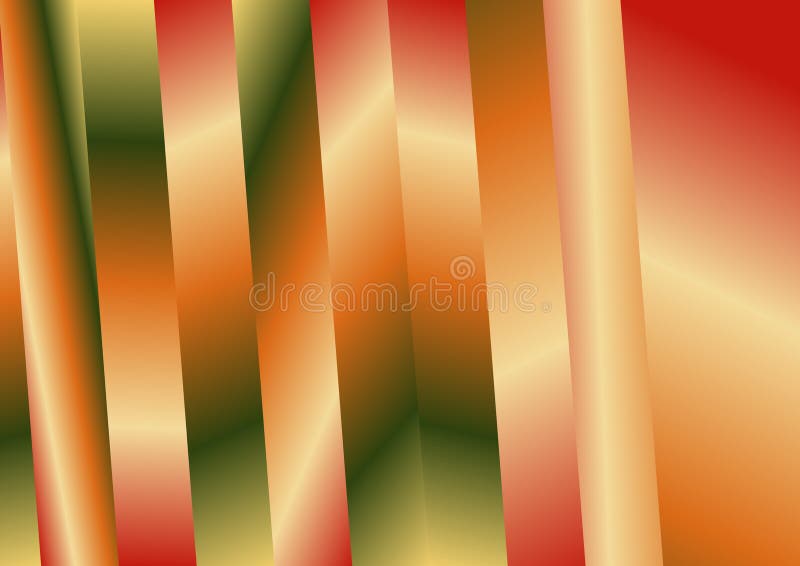 Parallel Vertical Lines Red Green and Orange Gradient Background Vector Art Stock Vector ...