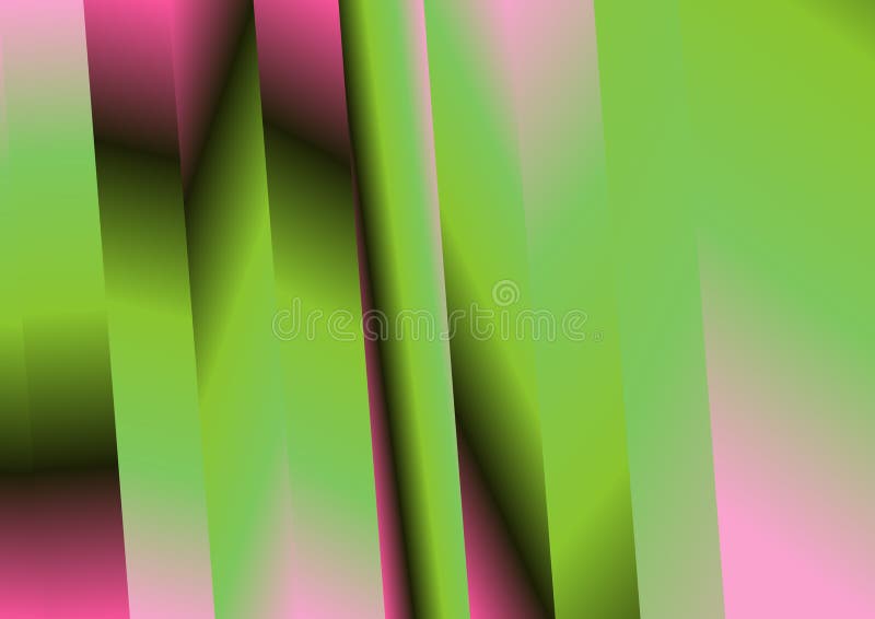 Parallel Vertical Stripes Pink and Green Gradient Background Stock ...