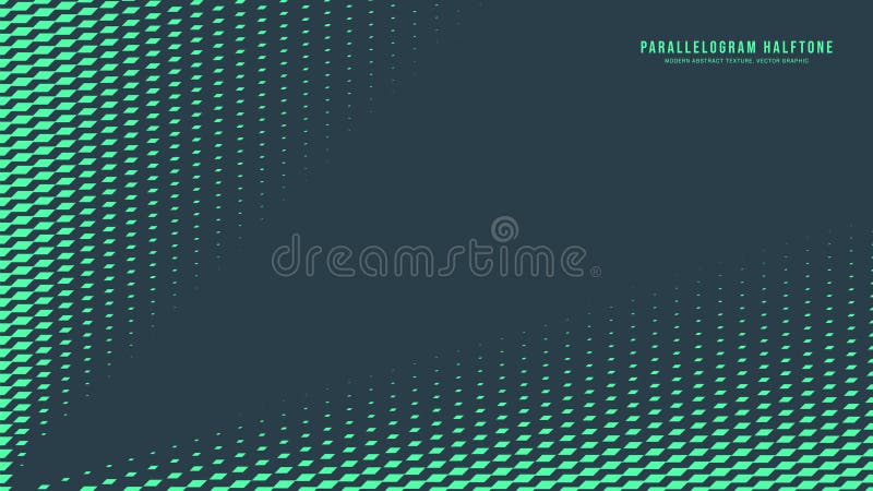 Parallelogram Halftone Vector Dynamic Border Eye Catching Abstract ...