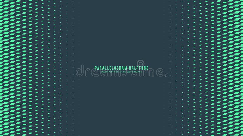 Parallelogram Halftone Vector Dynamic Border Eye Catching Abstract ...