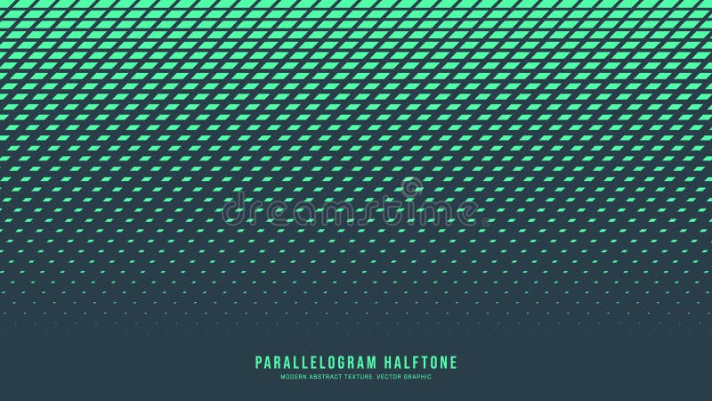 Parallelogram Halftone Vector Dynamic Velocity Eye Catching Abstract ...