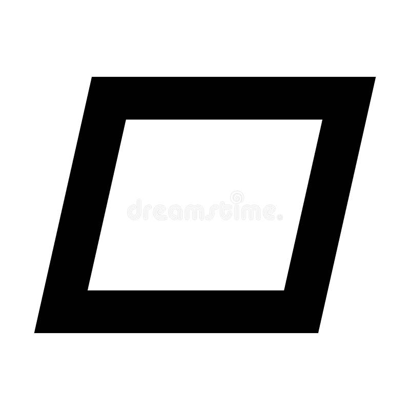 Parallelogram Symbol Shape Vector Icon for Creative Graphic Design Ui ... Parallelogram Symbol Shape Vector Icon for Creative Graphic Design Ui ...
