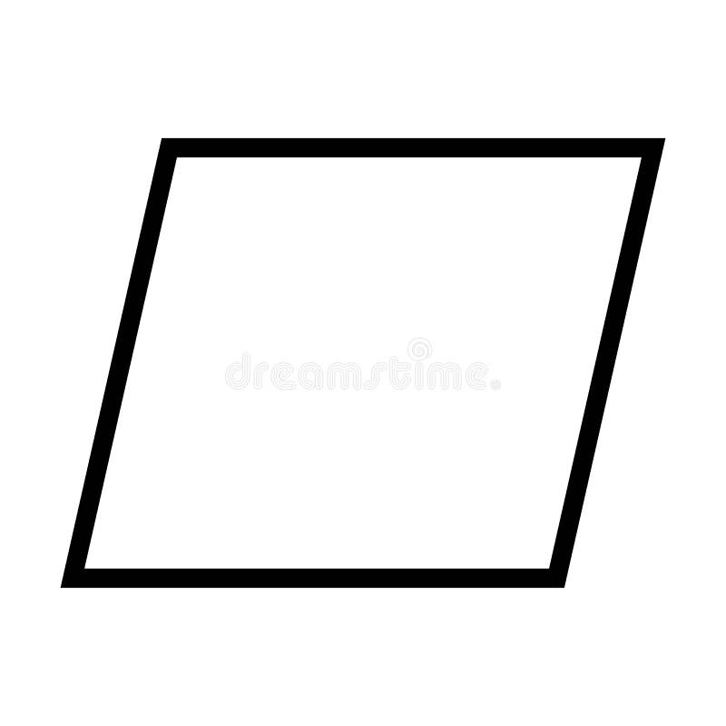 Parallelogram Outline Stock Illustrations – 451 Parallelogram Outline Stock Illustrations ...