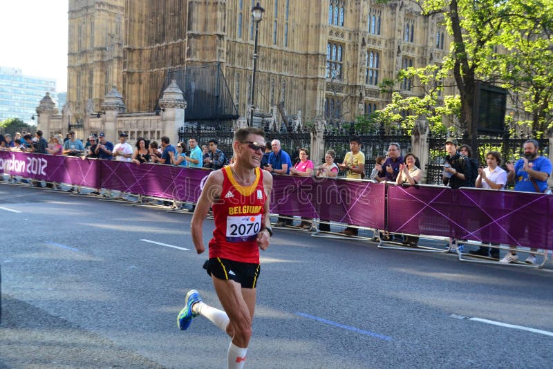 Paralympic Athlete at the Marathon Editorial Stock Image - Image of ...