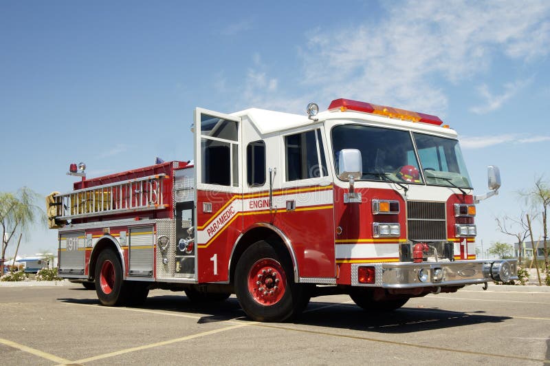 Paramedic engine stock photo. Image of tower, stabilizers - 337300
