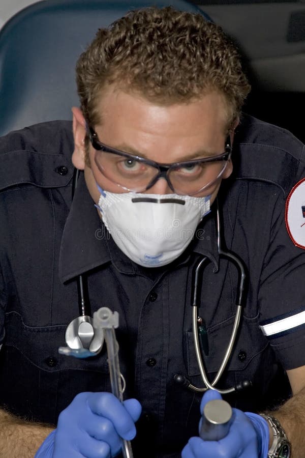Paramedic Intubation stock image. Image of emergency, airway - 4783475