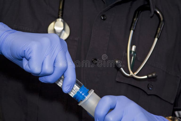 Paramedic and Medication stock photo. Image of healthy - 4783356