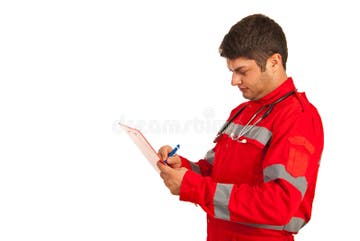 305 Paramedic Taking Notes Stock Photos - Free & Royalty-Free Stock ...