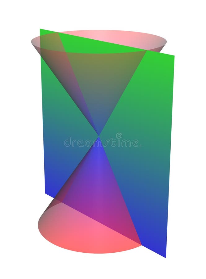 Intersecting Cone Stock Illustrations – 27 Intersecting Cone Stock ...