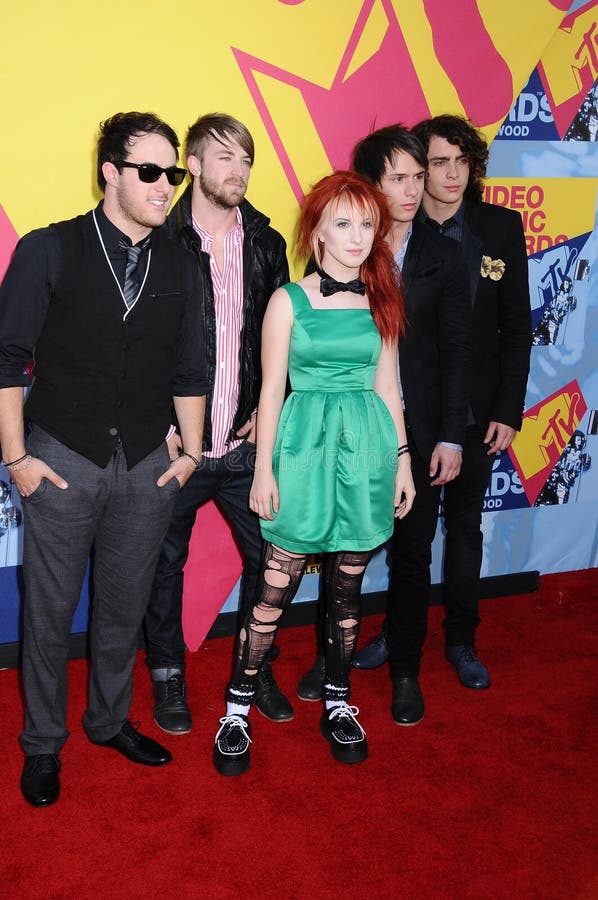 Paramore editorial stock photo. Image of 2008, music - 36718673