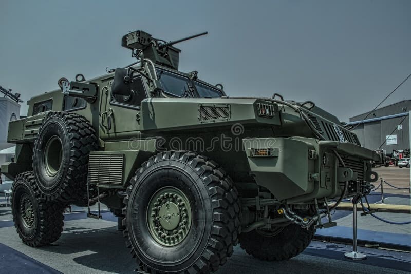 Paramount Parabot Marauder Security Vehicle Editorial Stock Photo ...