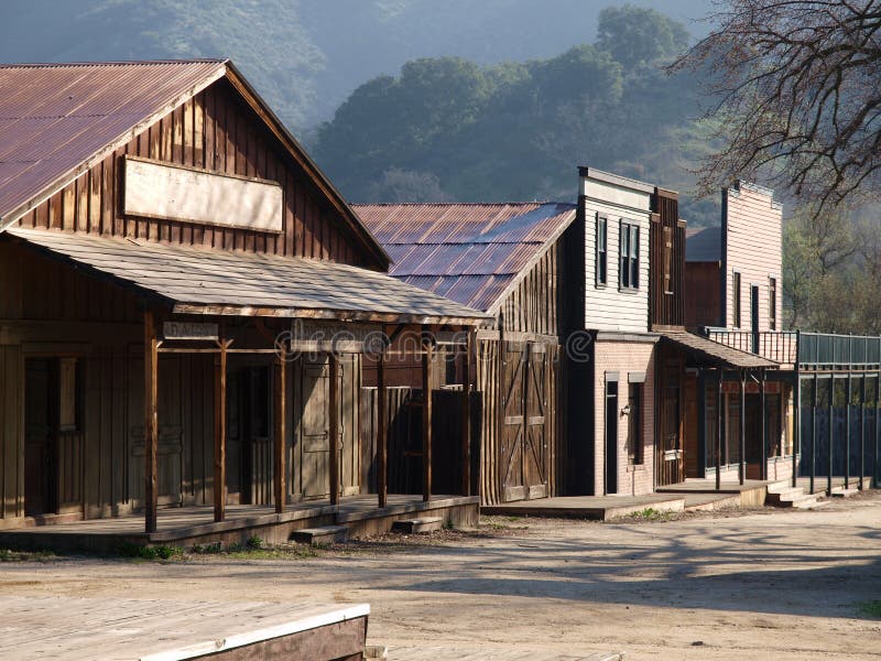 Paramount Ranch stock image. Image of western, wood, paramount - 16421959