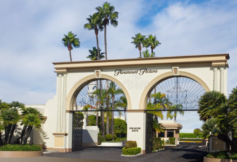 Paramount Pictures Movie Studio Entrance Sign Editorial Photo - Image ...