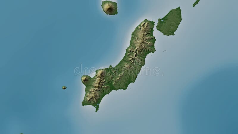 Paramushir Island. Russia. Physical Stock Illustration - Illustration ...