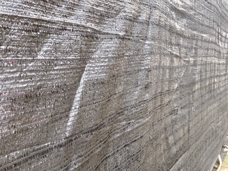 Paranet Installed by Being Stretched Vertically Stock Photo - Image of ...