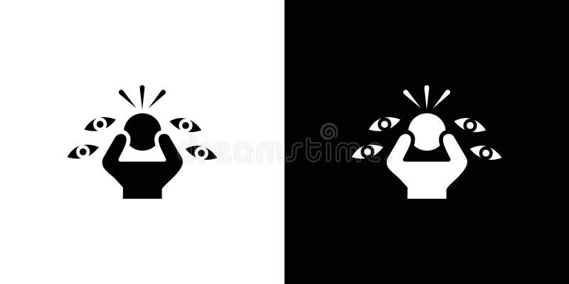 Paranoia Icon Isolated Flat Vector in Outline Stock Illustration ...
