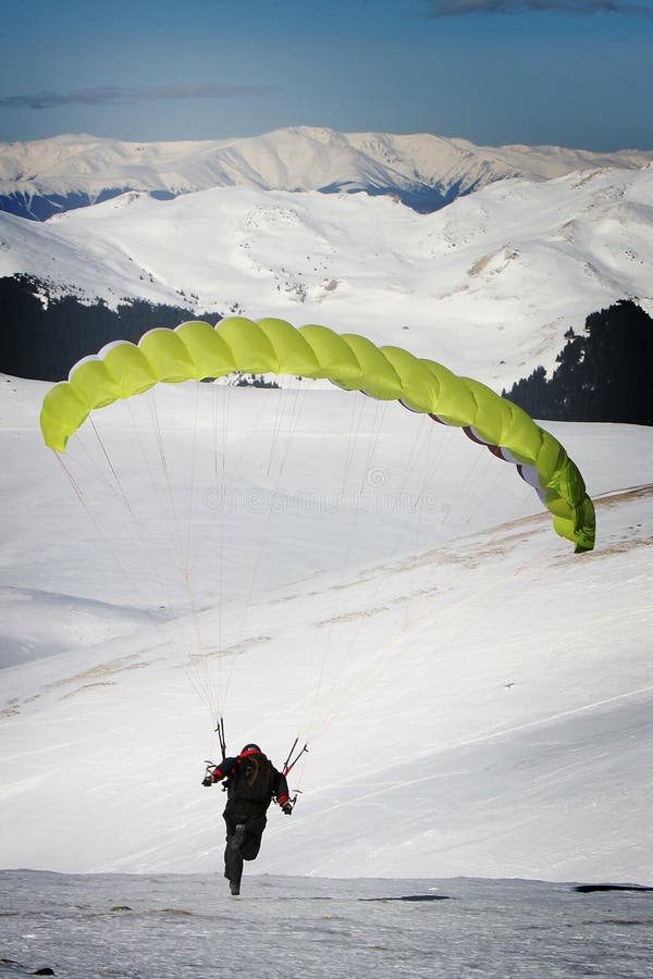 Paraplane stock photo. Image of parachute, adventure, paraplane - 8825424