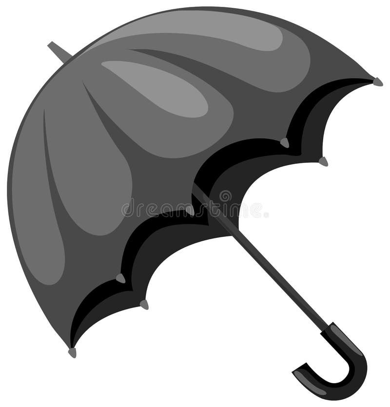Le paraply vektor illustrationer. Illustration av vektor - 10407656