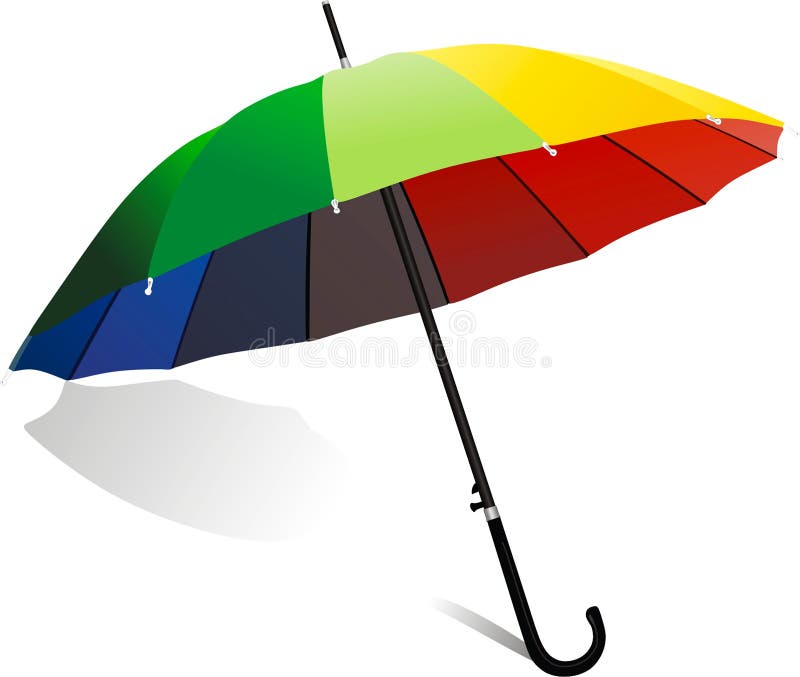 Paraply vektor illustrationer. Illustration av brigham - 30307476