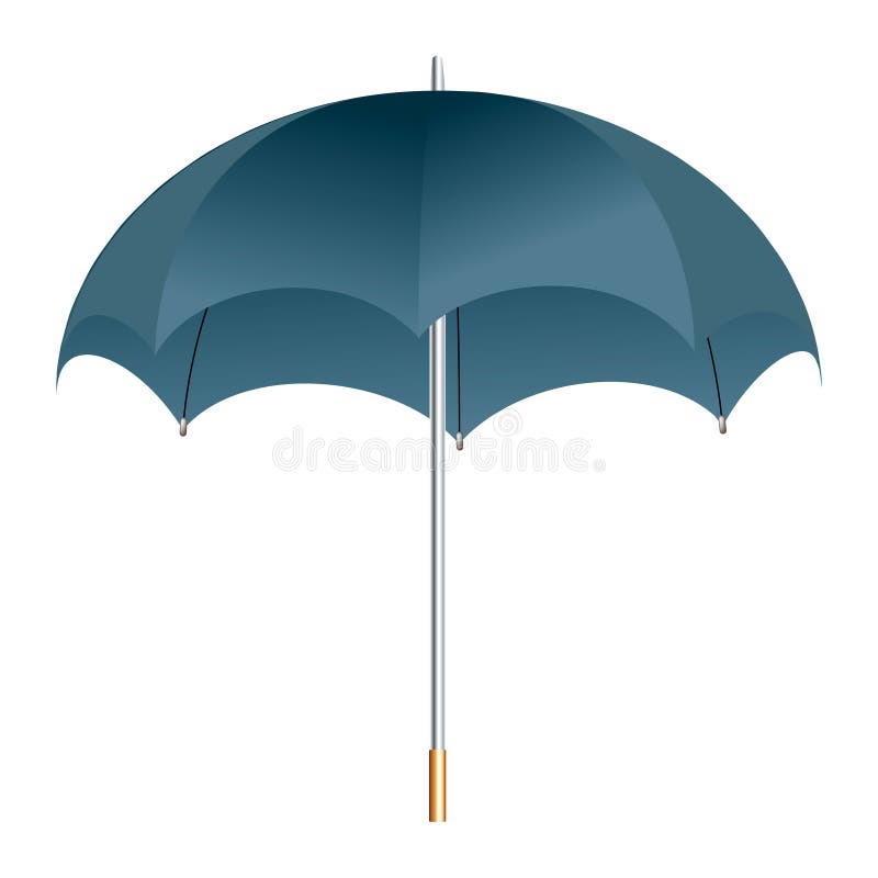 Paraply vektor illustrationer. Illustration av härlig - 6159469