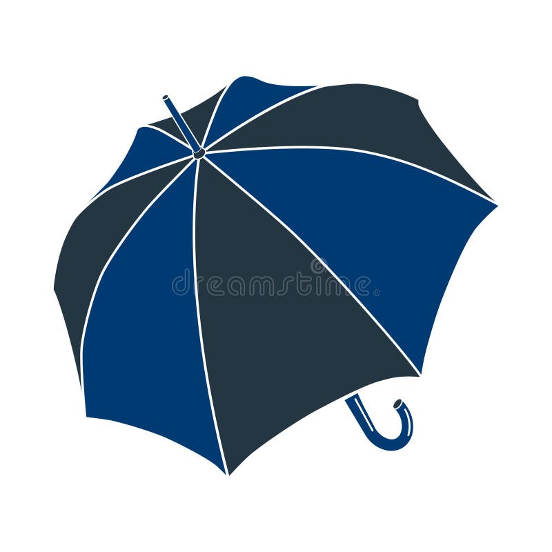 Paraply regn, markis vektor illustrationer. Illustration av handtag ...