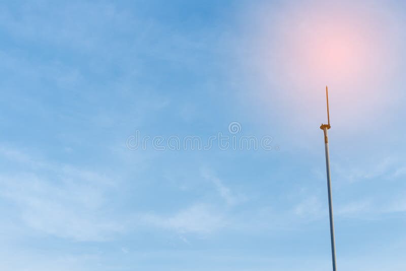 Pararrayos foto de archivo. Imagen de alto, tapa, metal - 92697212