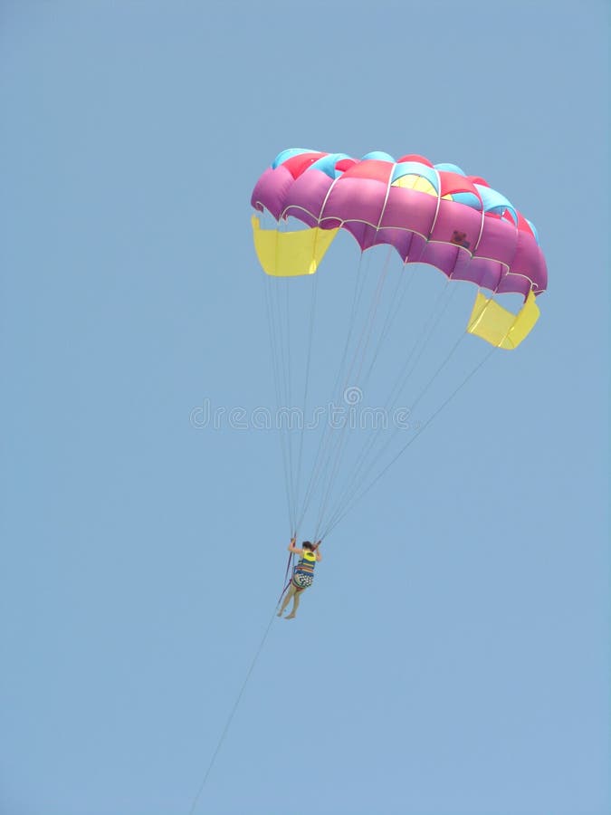 Parasailing stock photo. Image of colorful, rope, sport - 171580