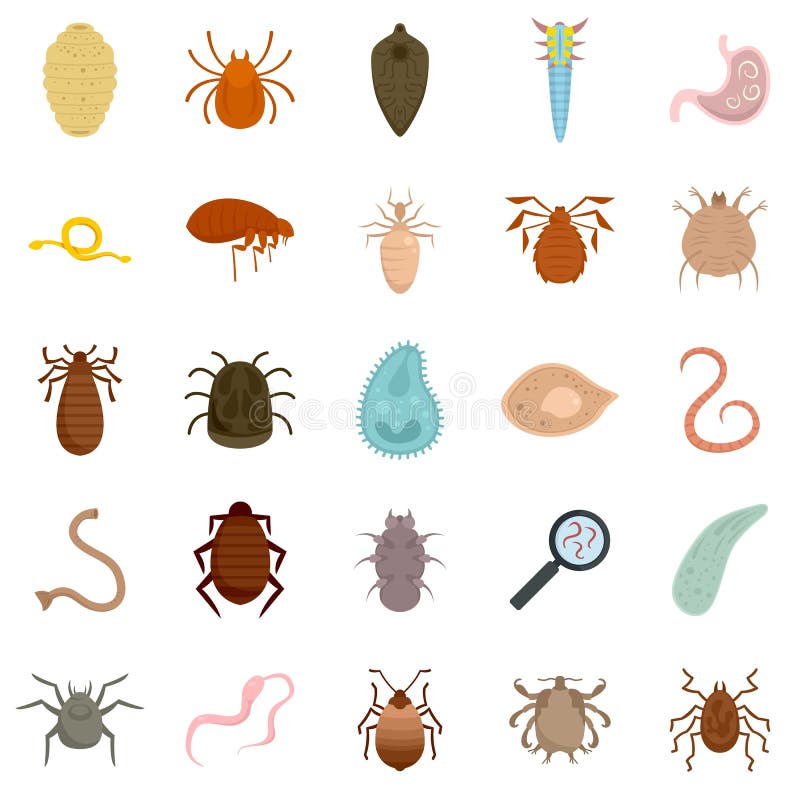 Intestinal Parasite Icon, Simple Style Stock Vector - Illustration of ... Intestinal Parasite Icon, Simple Style Stock Vector - Illustration of ...