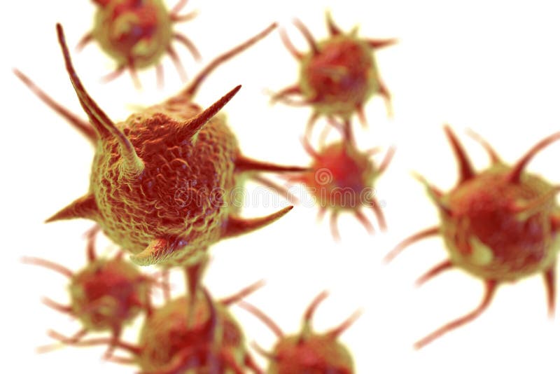 Parasite, Pathogenic Microbe Stock Illustration - Illustration of ...