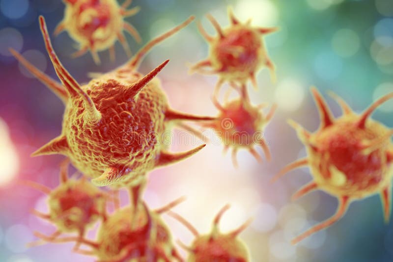 Parasite, Pathogenic Microbe Stock Illustration - Illustration of ...