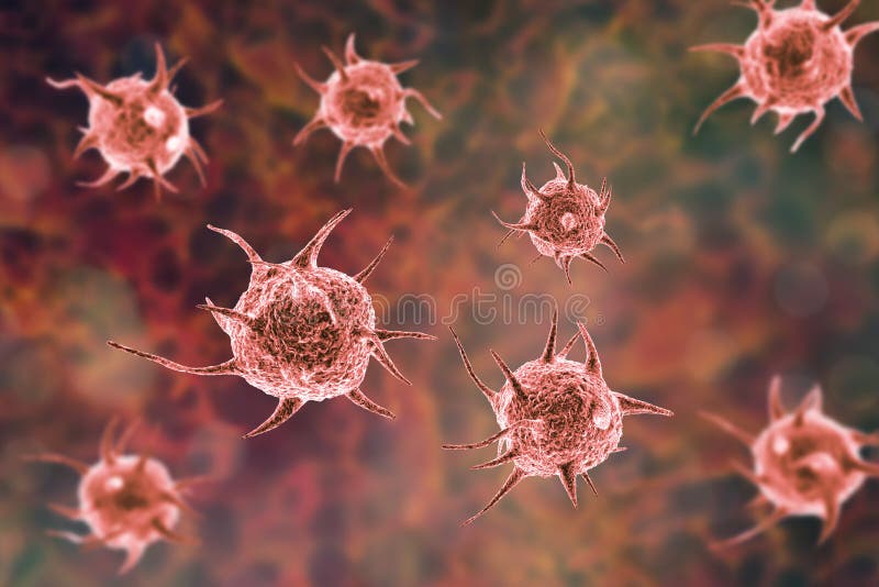 Parasiten, Pathogene Mikroben Stock Abbildung - Illustration von ...