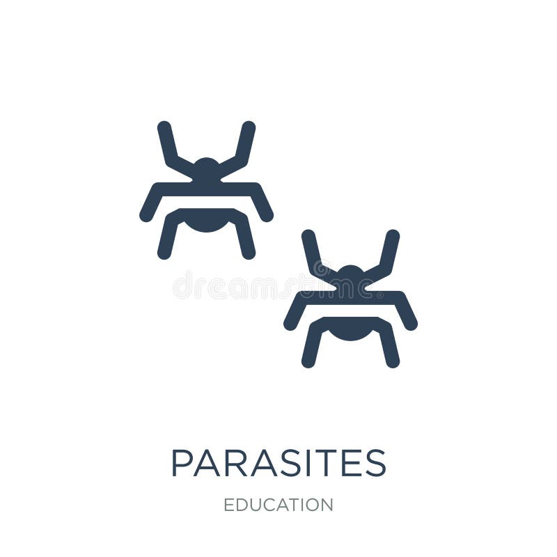 Parasites Icon on White Background. Simple Element Illustration from ...