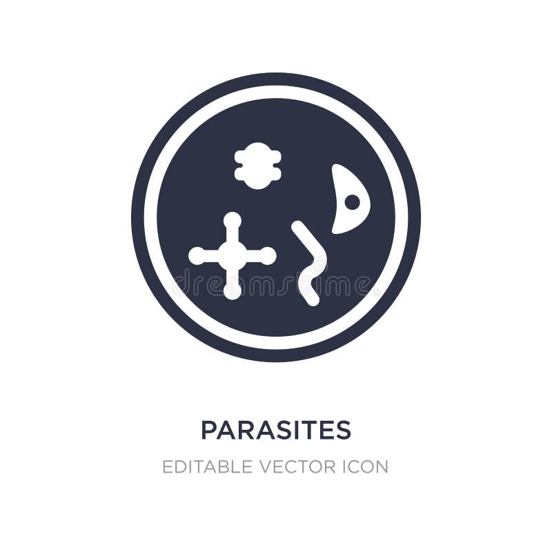 Parasites Icon on White Background. Simple Element Illustration from ...