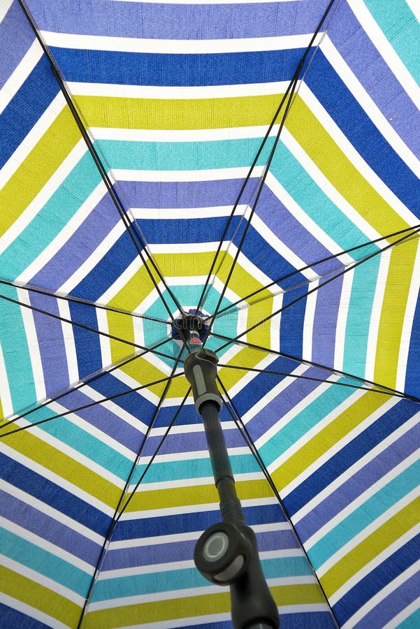 Parasol and sky stock image. Image of tourism, sunny - 222207839