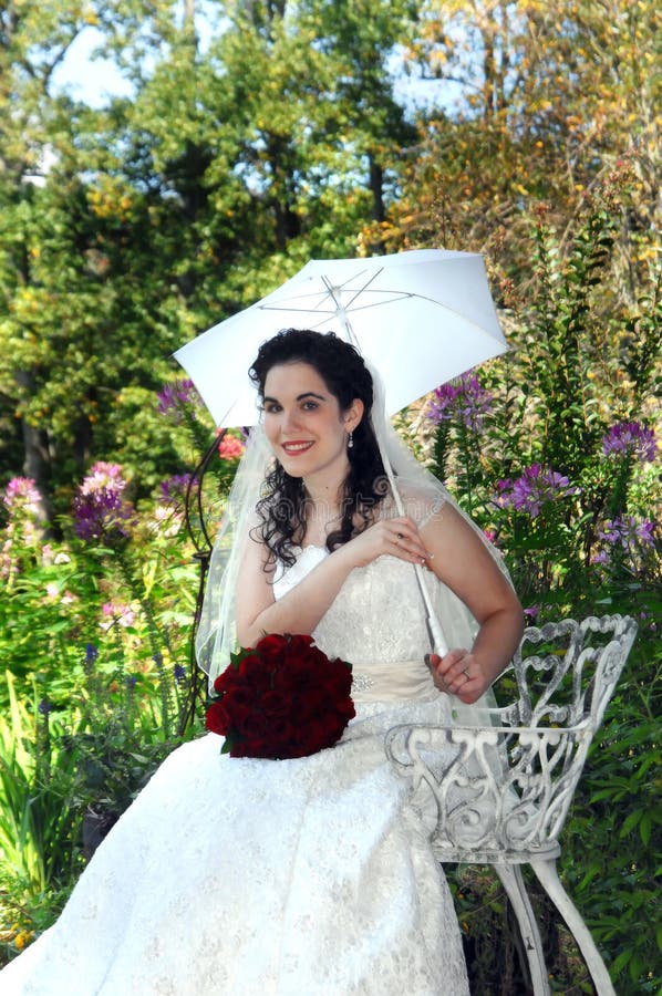 Parasol with Smile stock image. Image of radiant, looking - 24723703