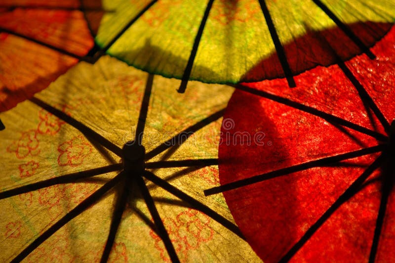 Parasols stock photo. Image of alcohol, cocktail, drink - 92144