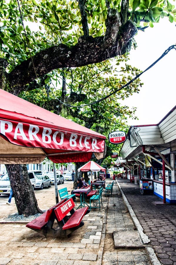 Parbo Beer Signs editorial stock photo. Image of popular - 51605423